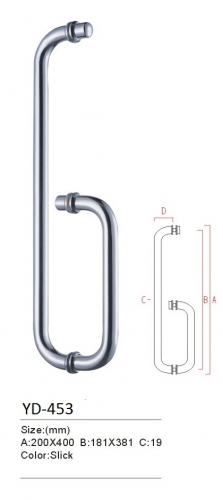 YD-453,Stainless Steel Door Pull